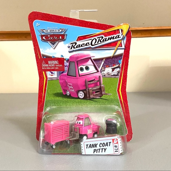 Mattel | Toys | Disney Pixar Cars Tank Coat Pitty | Poshmark